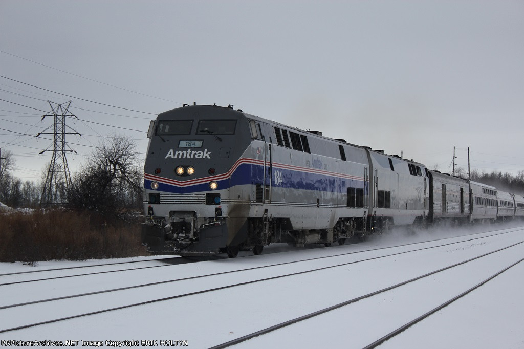 AMTRAK HERITAGE PHASE IV UNIT #184
